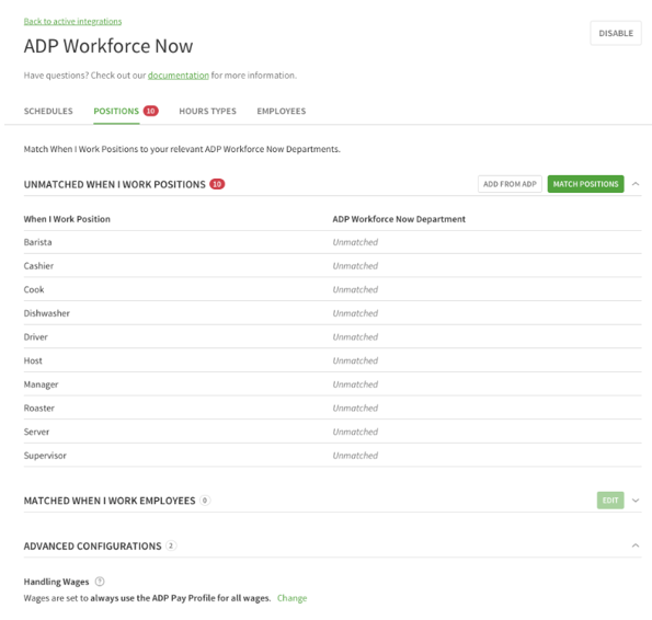 ADP Workforce Now Direct Integration – When I Work Help Center