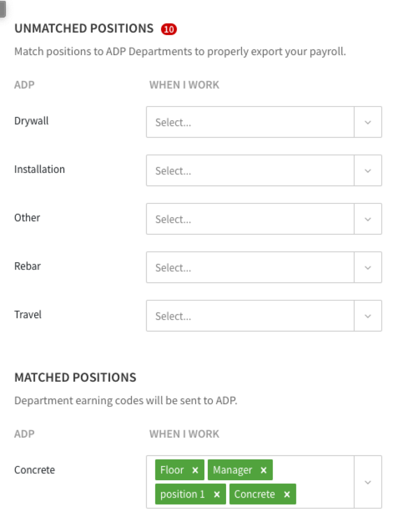 When I Work for RUN Powered by ADP® Integration – When I Work Help Center