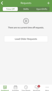 Requesting Time Off – When I Work Help Center