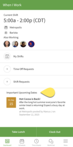 Identifying Annotations – When I Work Help Center