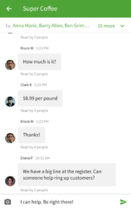 Using WorkChat – When I Work Help Center