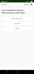 Clocking In and Out – When I Work Help Center