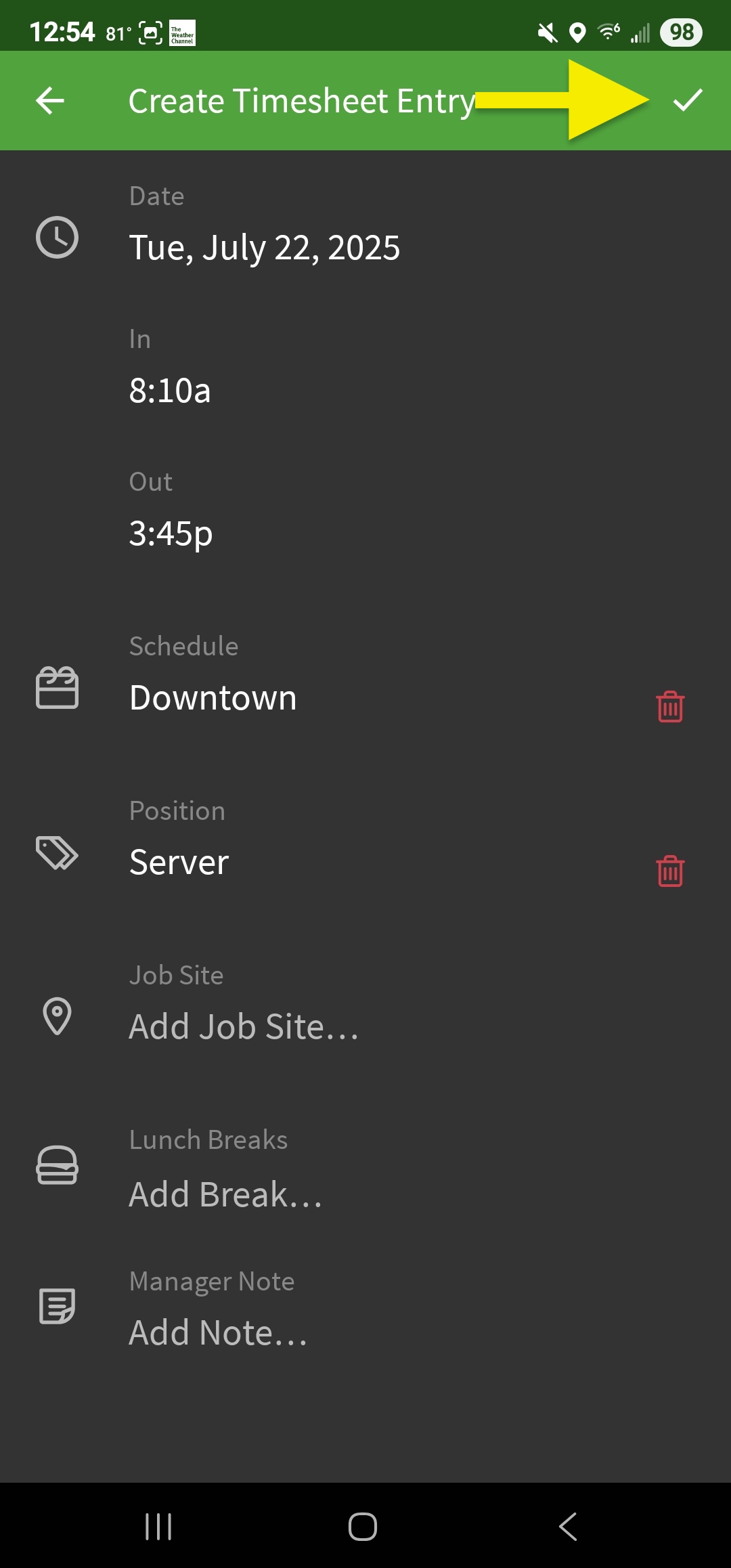 Reviewing And Editing Your Own Timesheets When I Work Help Center