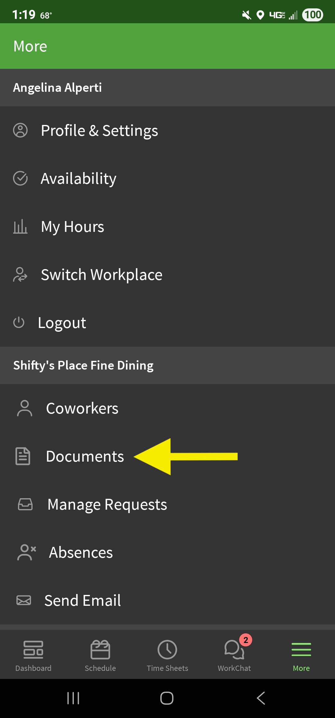 View and Share Documents – When I Work Help Center