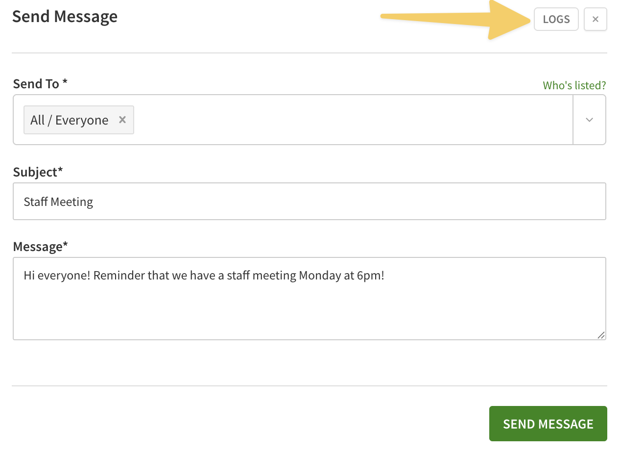 Viewing the Email and Mobile Alert Logs – When I Work Help Center