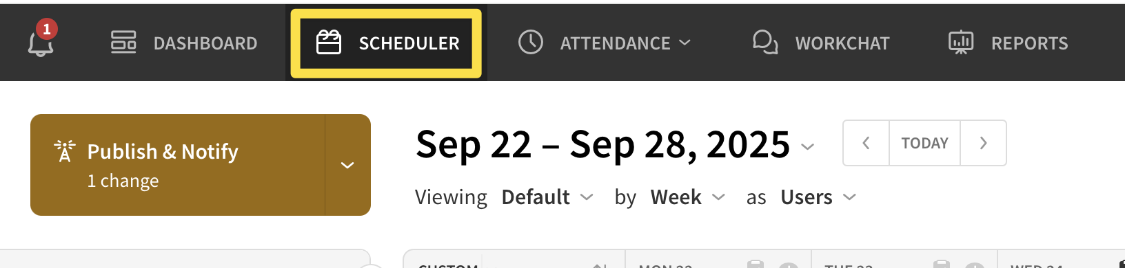 Scheduling Basics – When I Work Help Center