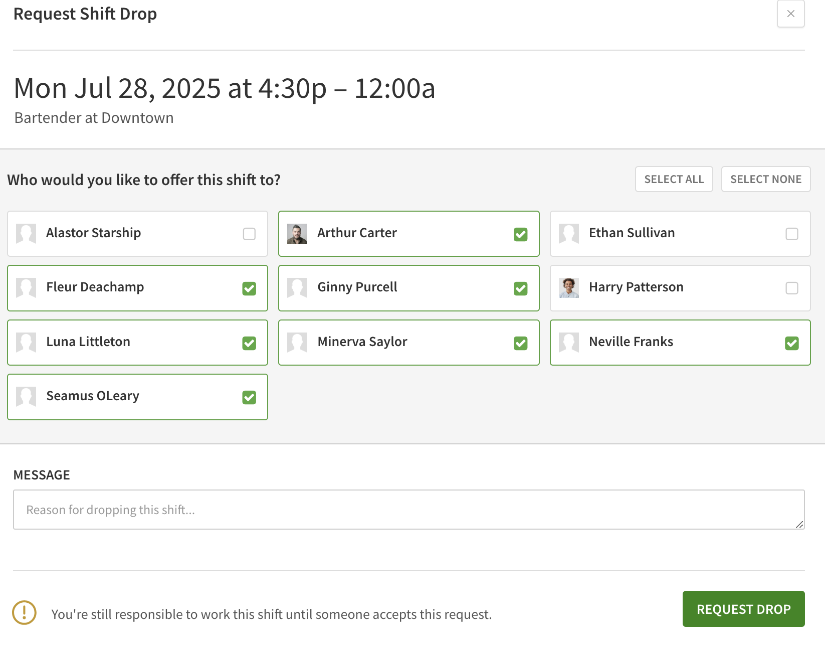 Getting Your Shifts Covered – When I Work Help Center
