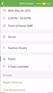 Scheduling a Shift – When I Work Help Center