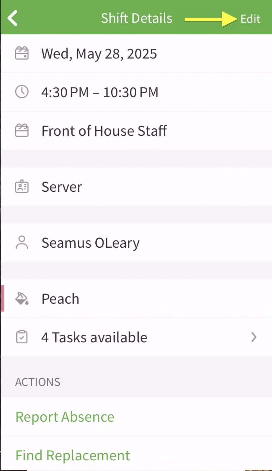Scheduling a Shift – When I Work Help Center