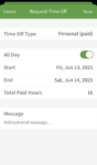 Requesting Time Off – When I Work Help Center