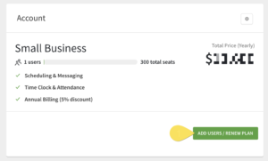 Renew Your Annual Plan – When I Work Help Center