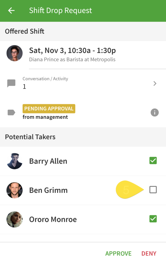 Processing Shift Requests – When I Work Help Center