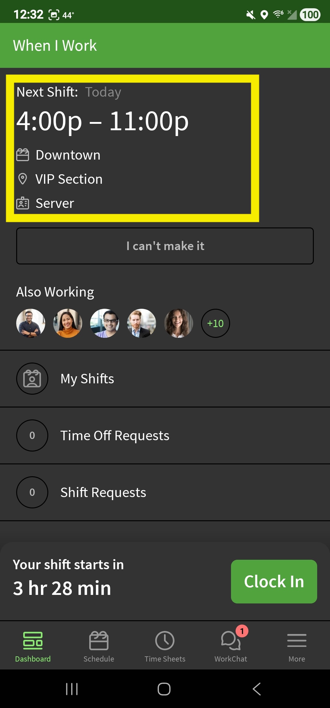 Viewing Your Personal Schedule – When I Work Help Center