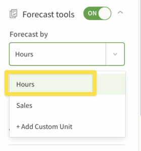 Forecast Tools – When I Work Help Center
