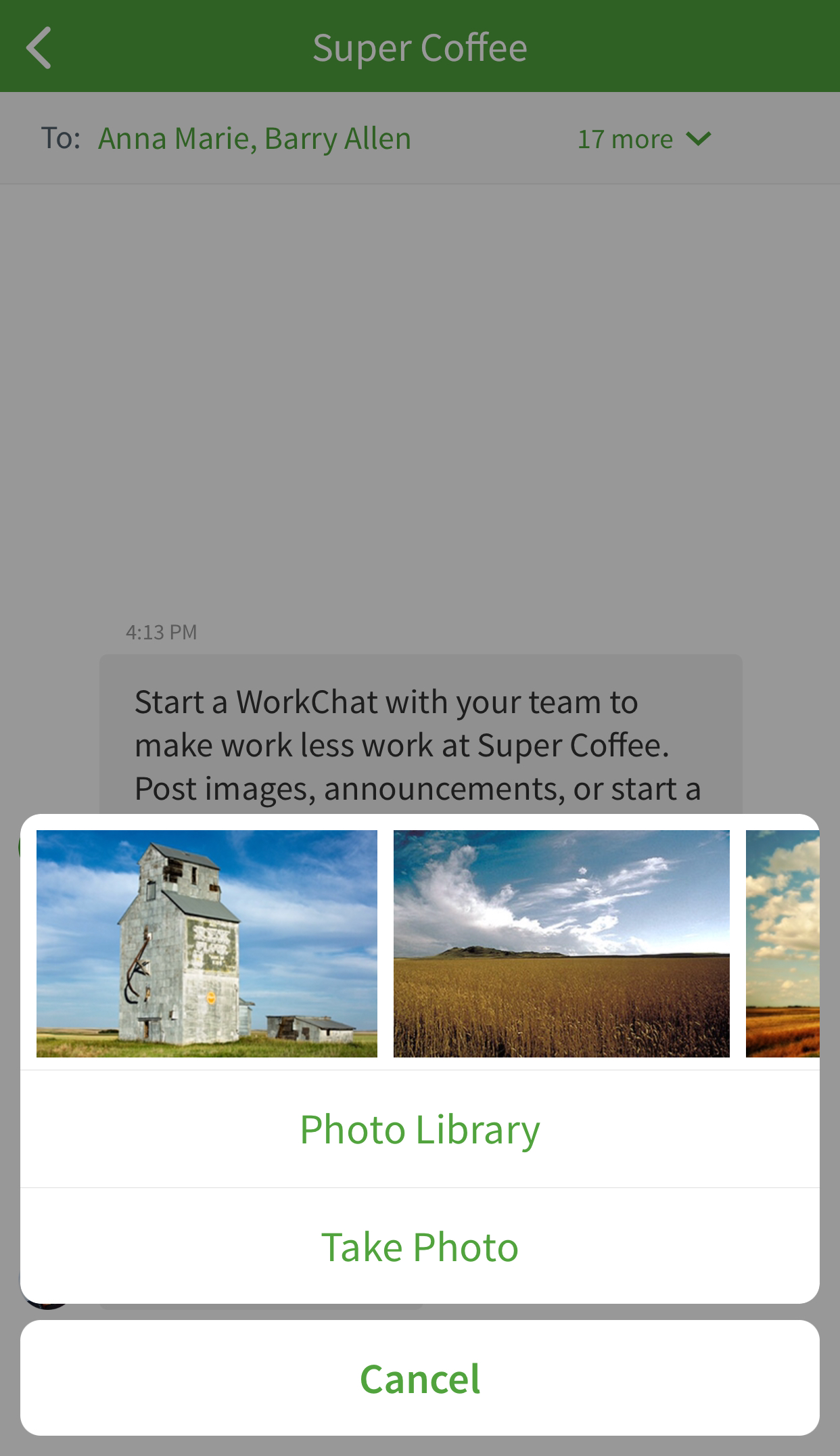 Using WorkChat – When I Work Help Center