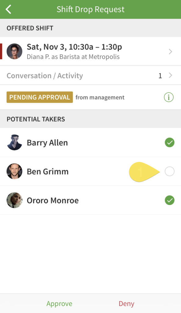 Processing Shift Requests – When I Work Help Center