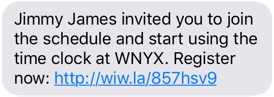 Registering With Your Workplace – When I Work Help Center