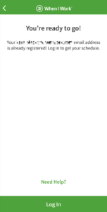 Registering With Your Workplace – When I Work Help Center