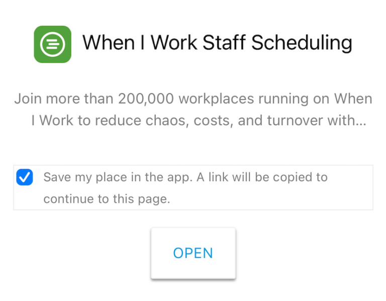 Registering With Your Workplace – When I Work Help Center
