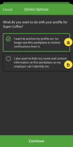 Request Profile Deletion – When I Work Help Center
