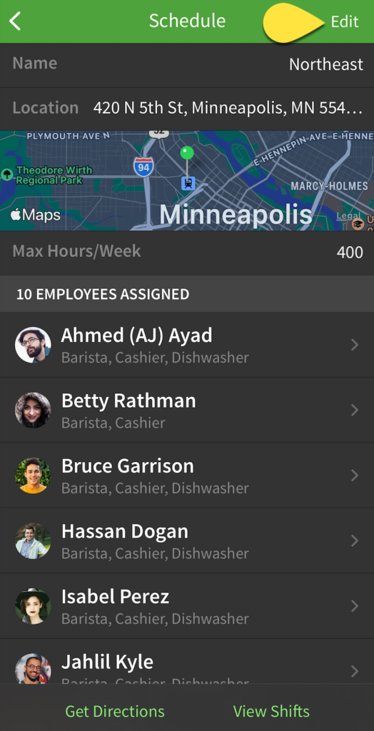 Creating and Managing Schedules – When I Work Help Center