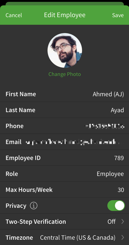 Add a Profile Picture – When I Work Help Center
