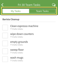 How Task Lists Work – When I Work Help Center