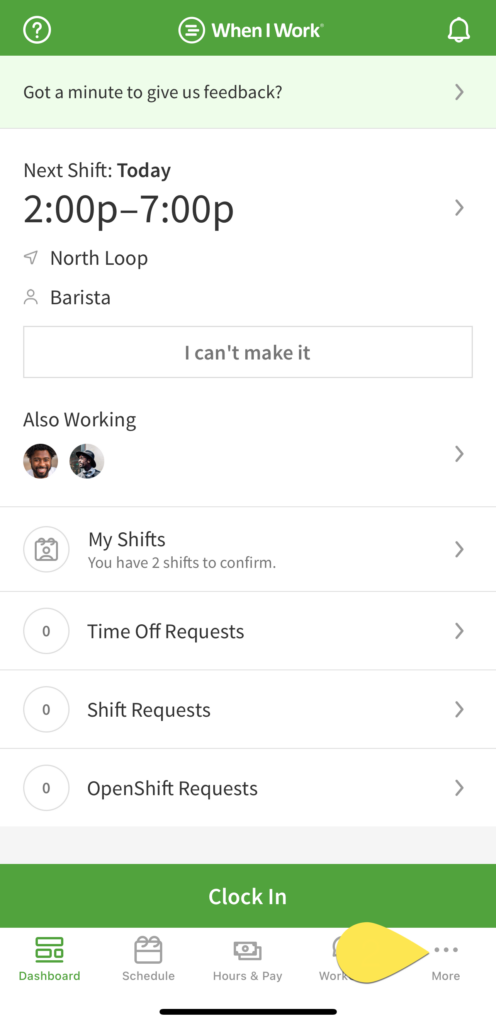 Request Profile Deletion – When I Work Help Center