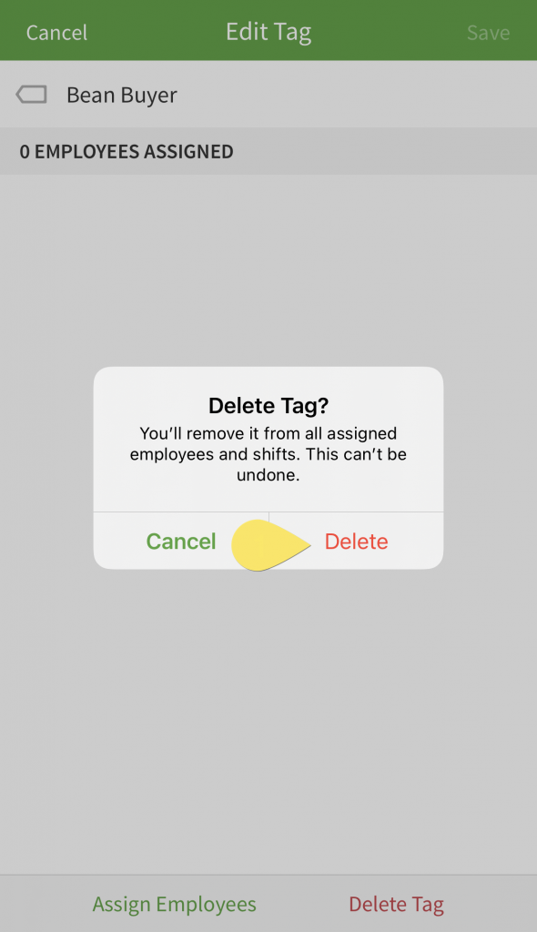 Creating and Managing Tags – When I Work Help Center