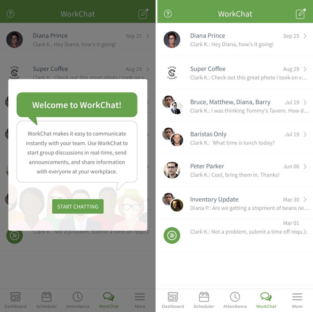 Troubleshooting WorkChat – When I Work Help Center