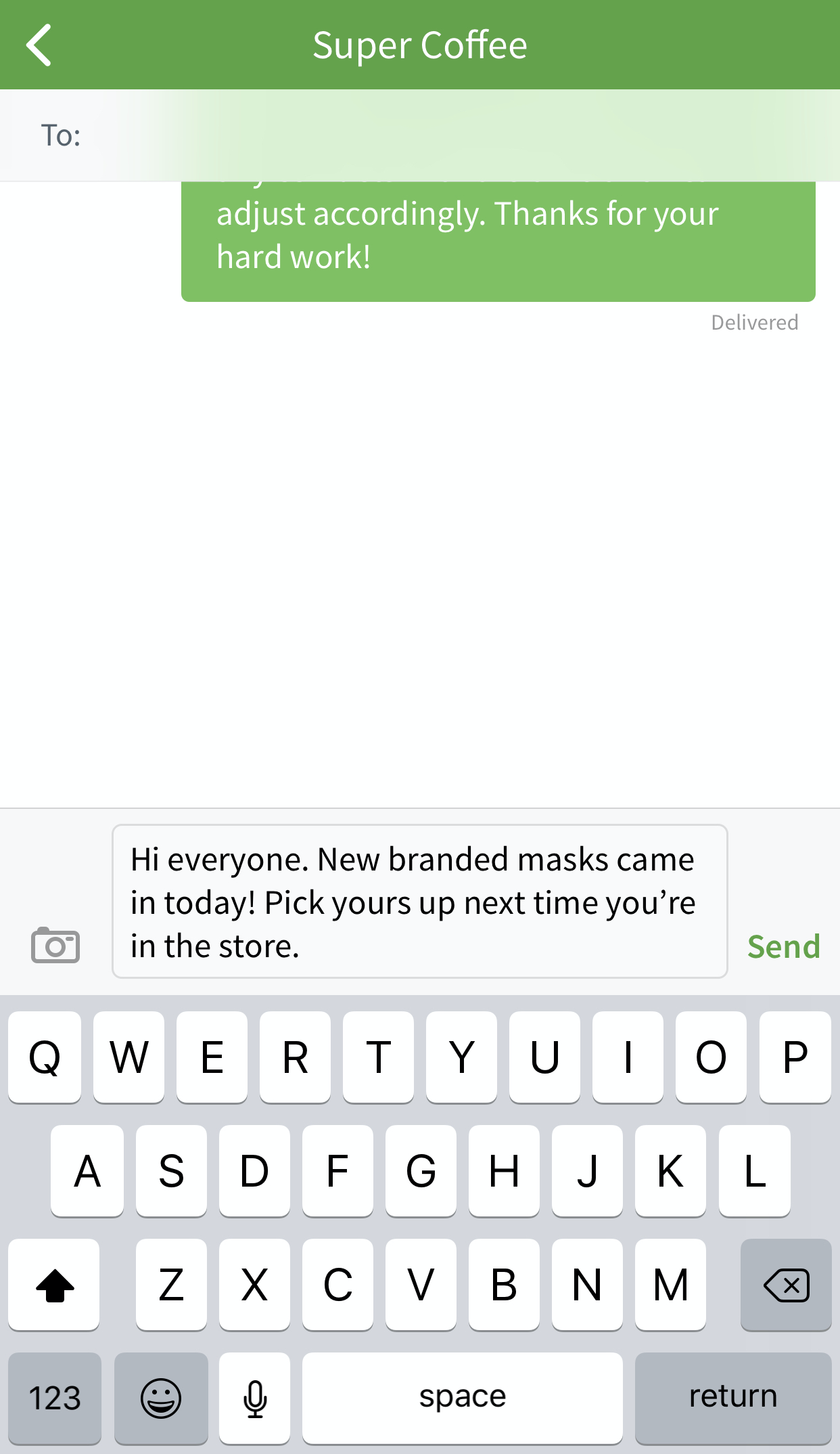 Using WorkChat – When I Work Help Center