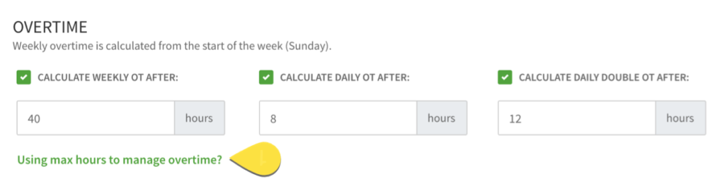 Overtime Visibility – When I Work Help Center
