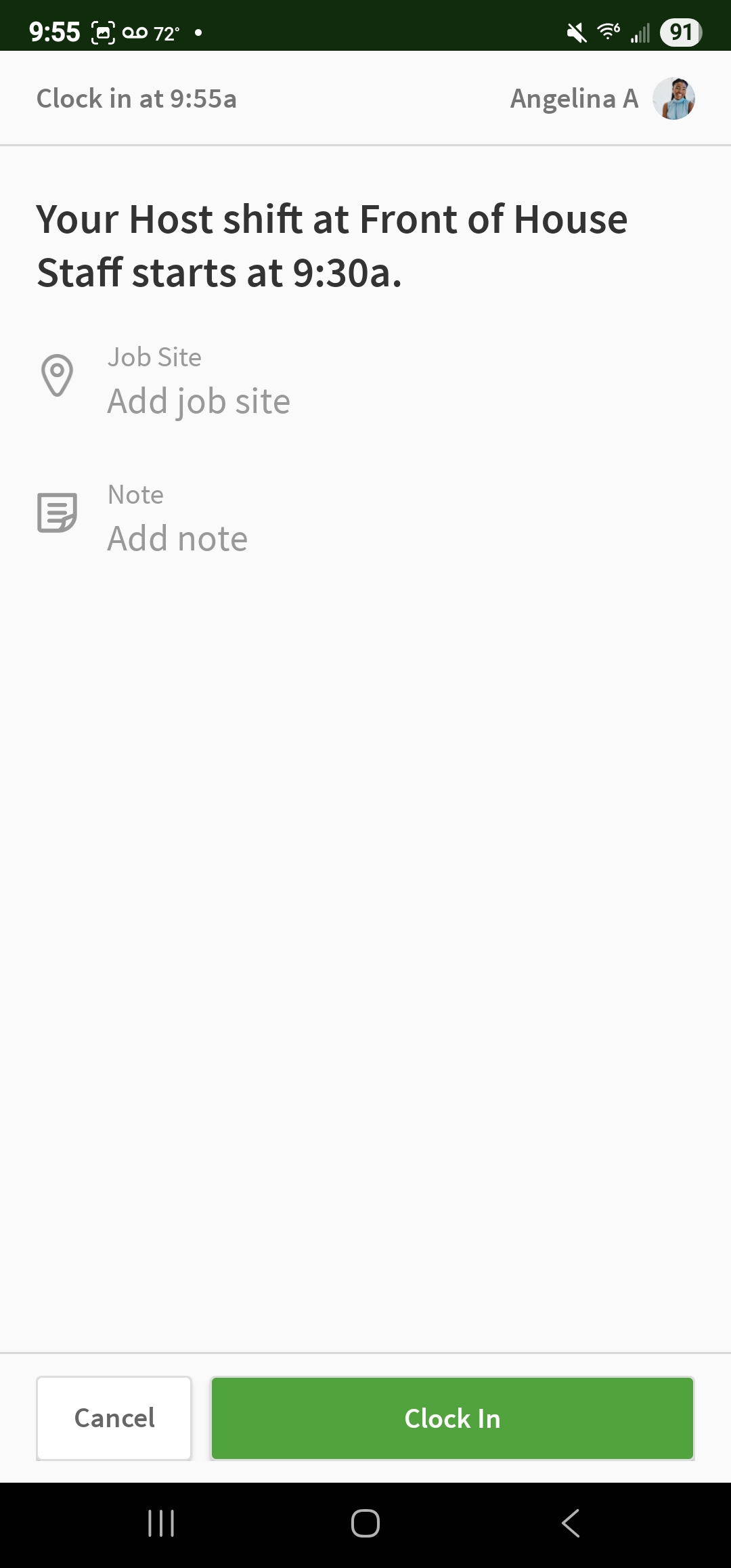 Clocking In and Out – When I Work Help Center