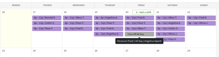 Interpreting Availability and Time Off While Scheduling – When I Work ...