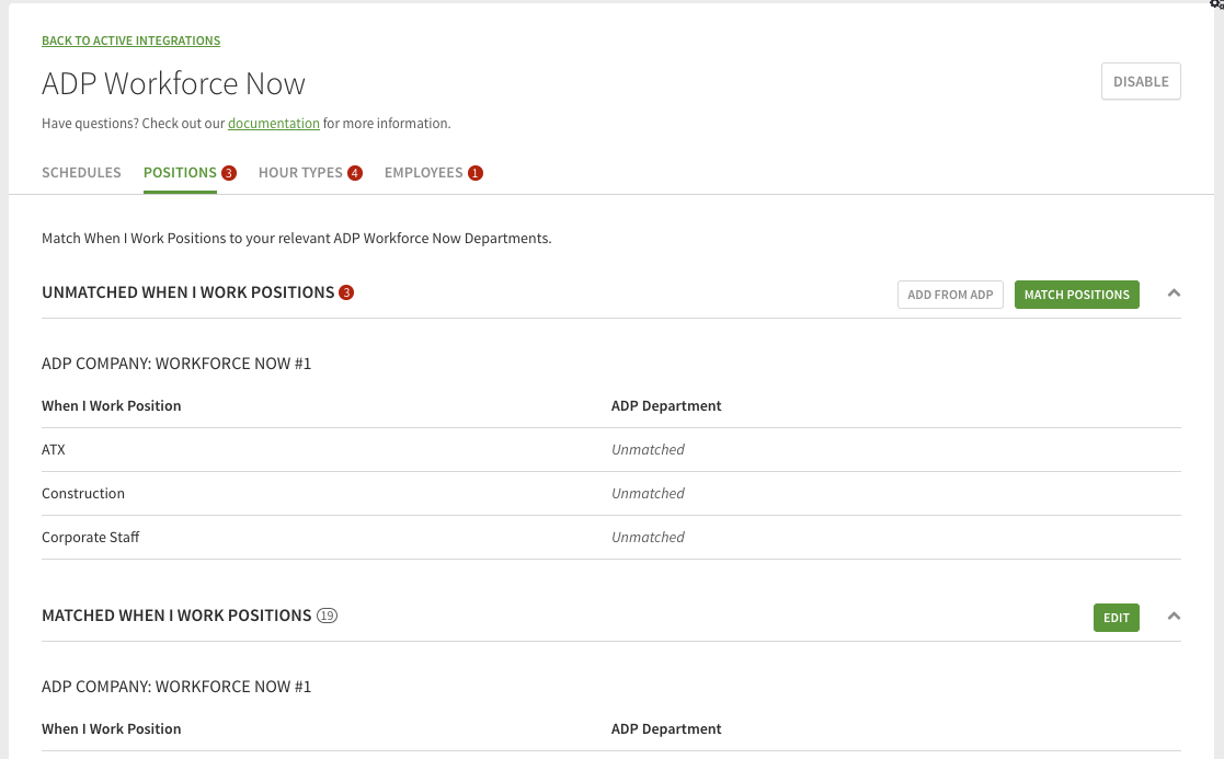 ADP Workforce Now Direct Integration (Beta) – When I Work Help Center