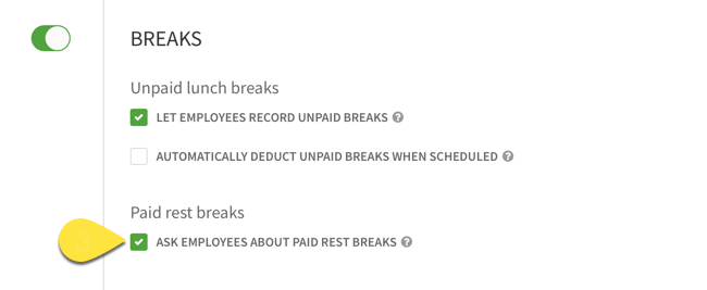 How Paid Break Reporting Works – When I Work Help Center