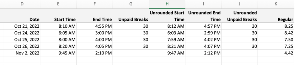 How Timesheet Rounding Works – When I Work Help Center