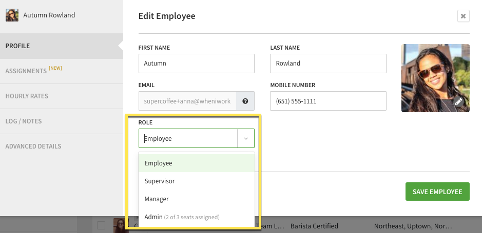 User Access Privileges – When I Work Help Center
