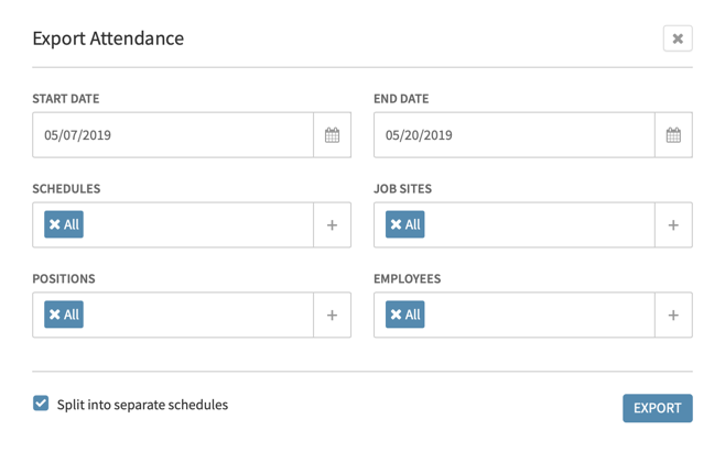 Exporting Timesheets – When I Work Help Center