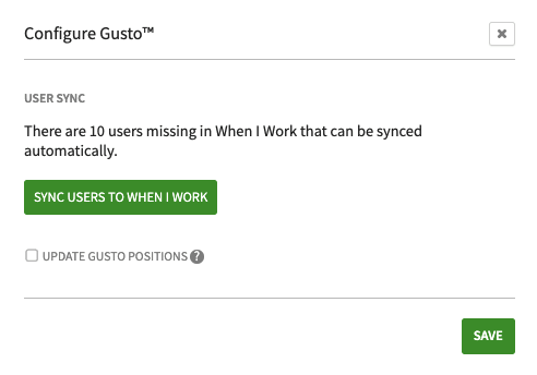 Gusto Integration – When I Work Help Center