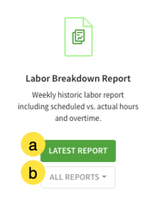 Reporting Reference – When I Work Help Center