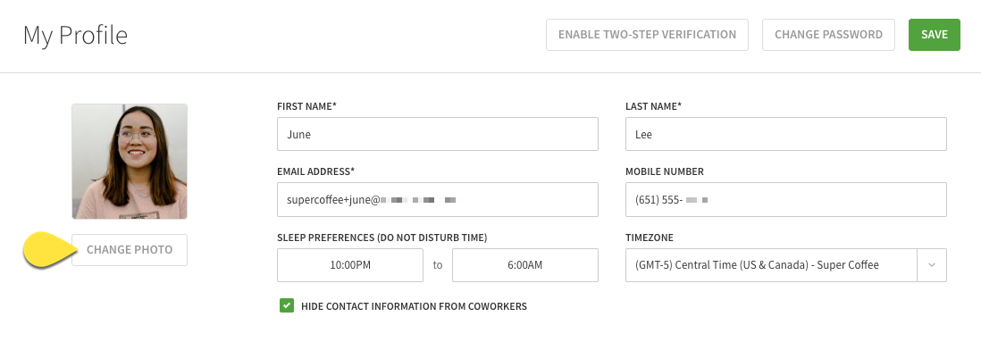 Updating Your Profile Settings – When I Work Help Center