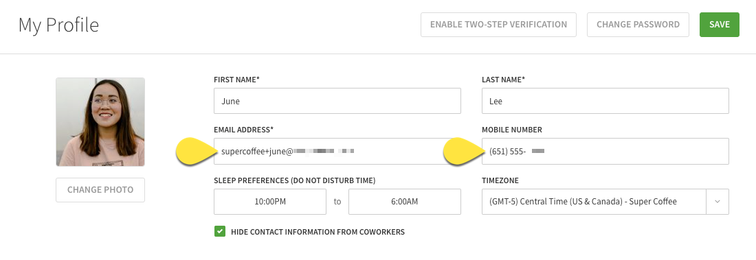 Updating Your Profile Settings – When I Work Help Center