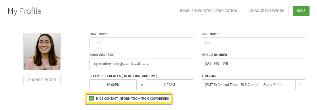 Updating Your Profile Settings – When I Work Help Center