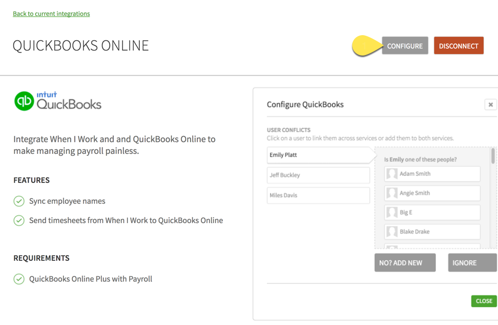 QuickBooks Online Integration – When I Work Help Center