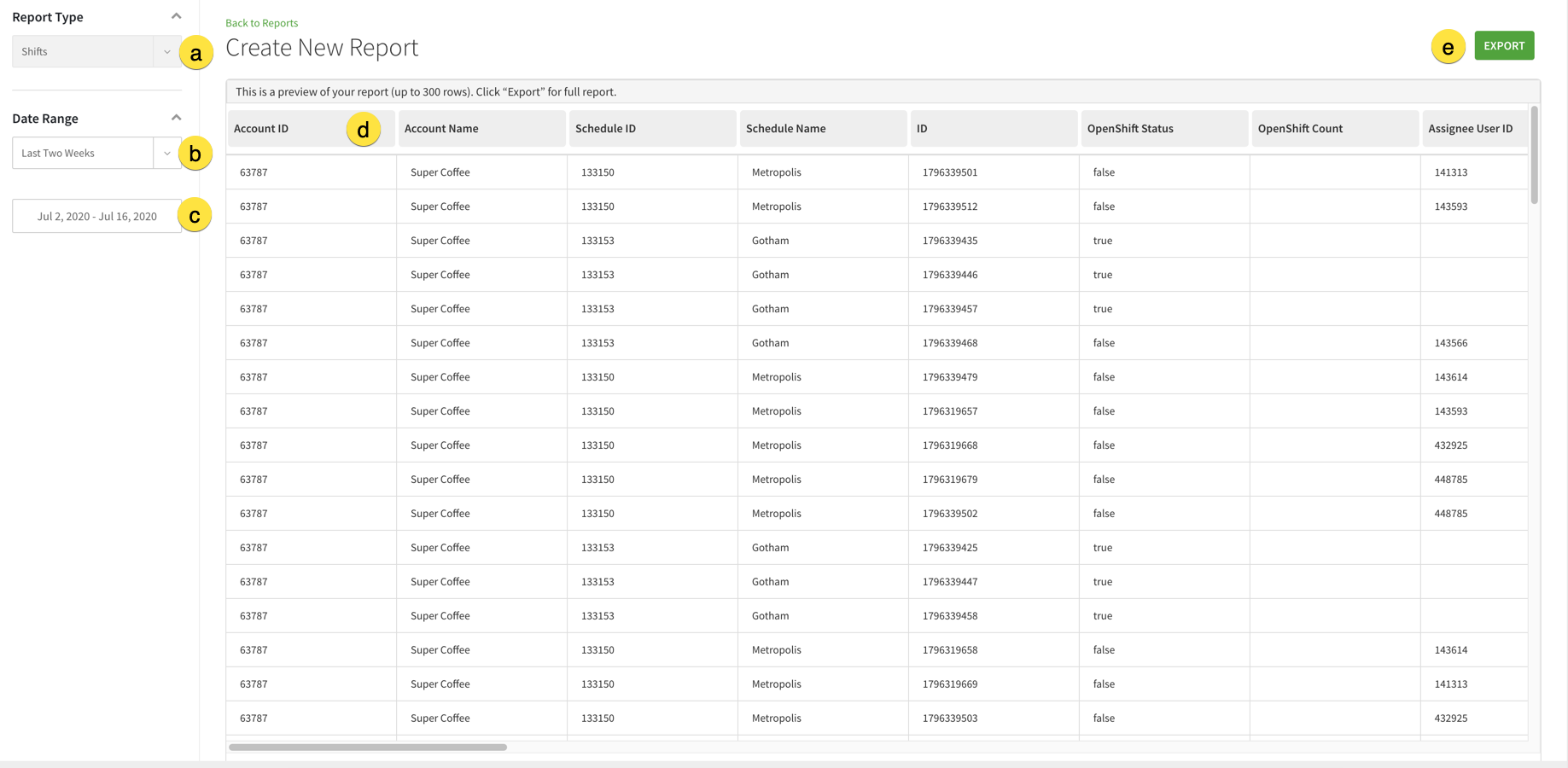Custom Reports (Beta) – When I Work Help Center