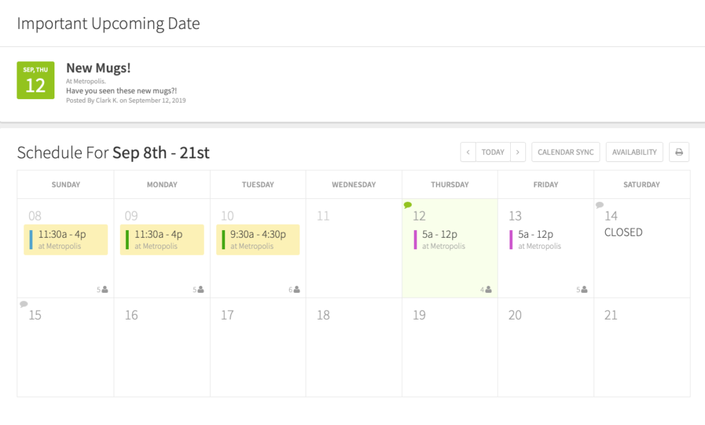 Identifying Annotations – When I Work Help Center