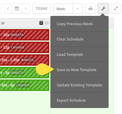 Using Schedule Templates – When I Work Help Center