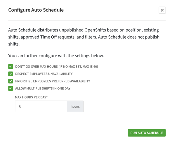 Auto Scheduling – When I Work Help Center