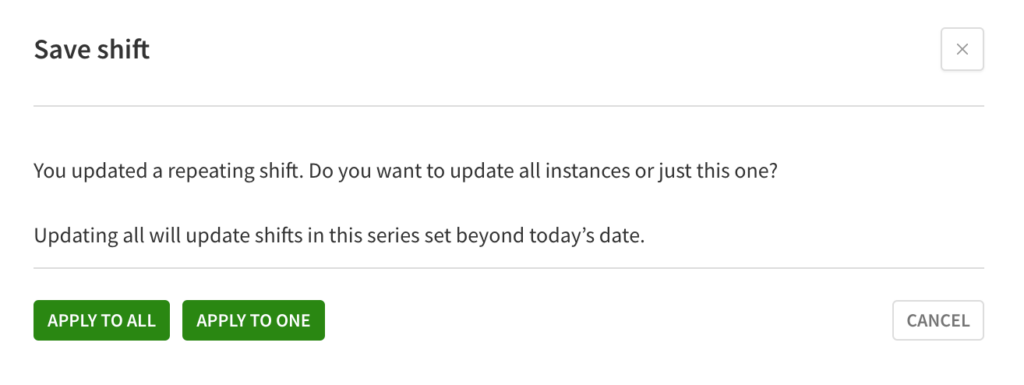 Setting Up Repeating Shifts – When I Work Help Center